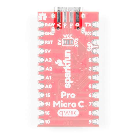 Qwiic Pro Micro Usb C Atmega32u4 Hookup Guide Sparkfun Learn