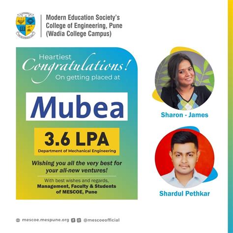 Mescoe Is The Best Placement Engineering Colleges In Pune