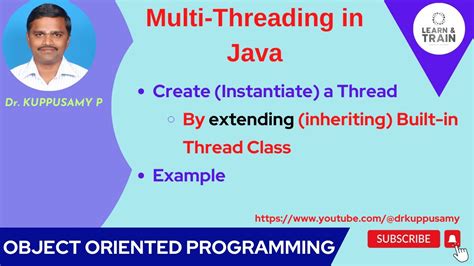 91 Create A Thread By Extending Inheriting Built In Thread Class