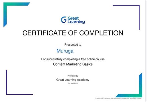 Muruga Perumal On Linkedin Sucessful Cource Completed In Great