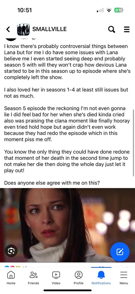 I Kinda Made A Post But Lanas Character On Facebook Do You Agree With Me Yea I Dont Hate Lana