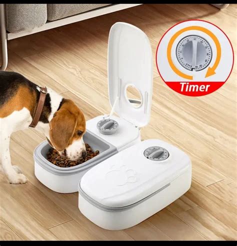 Автоматична Хранилка за Котки Кучета с Царацово • Olx Bg
