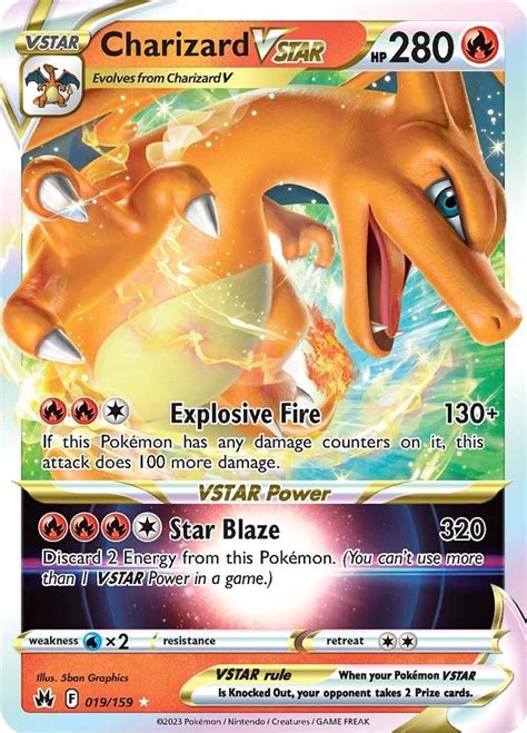 Charizard VSTAR Crown Zenith Pokemon