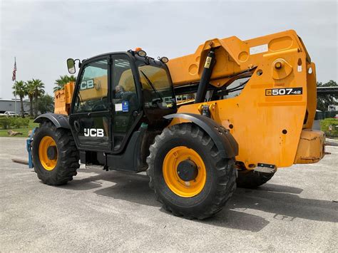 Jcb Telescopic Telehandler Model 507 42f Diesel 4x4 Enclosed Cab A