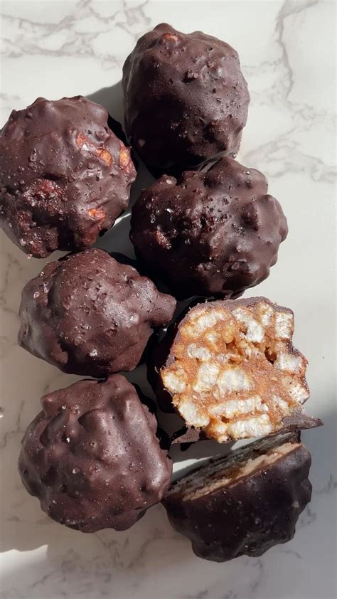 Chocolate Crunch Bites In 2023 Healthy Sweets Recipes Interesting