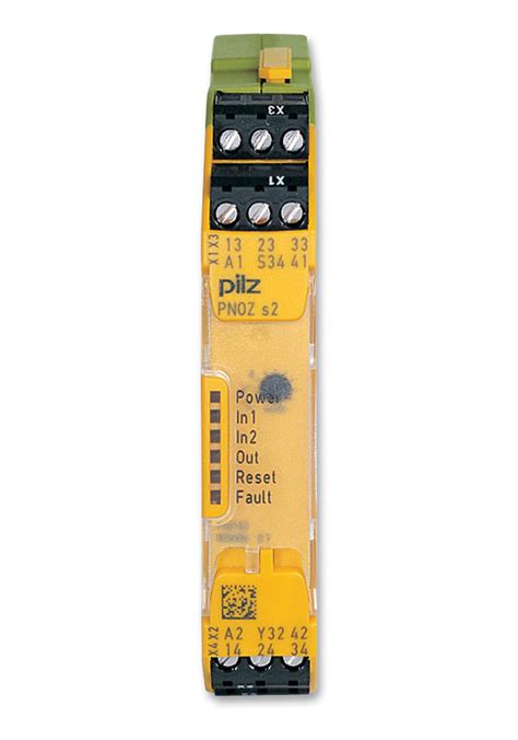 751102 Pilz Safety Relay 24 VDC 3PST NO