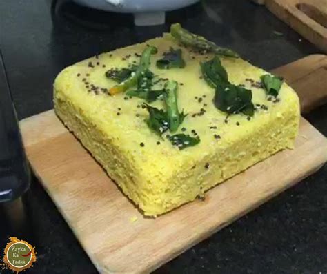 Khaman Dhokla Instant Besan Dhokla Zayka Ka Tadka