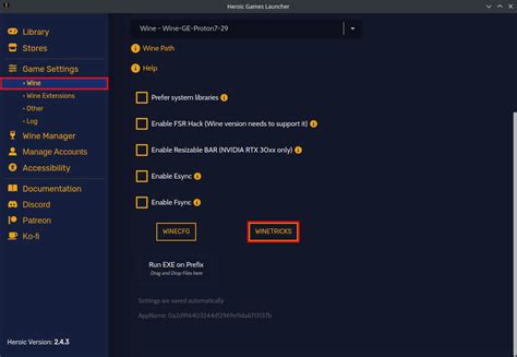 EOS Overlay Heroic Games Launcher HeroicGamesLauncher GitHub Wiki
