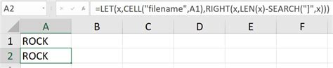 The New Let Function In Excel A4 Accounting