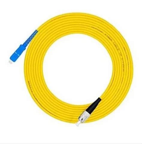 Patch Cord In LC ST FC 5mtr Lszh Yellow At 80 Piece In Sonipat ID 2852863139988