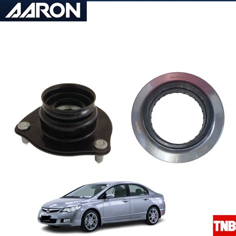 Aaron ยางเบ้าโช๊คอัพหน้าลูกปืนเบ้าโช้ค Honda Civic Fd ปี 2006 2011
