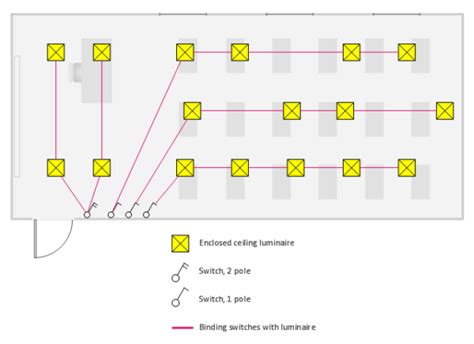 Lighting And Switch Layout