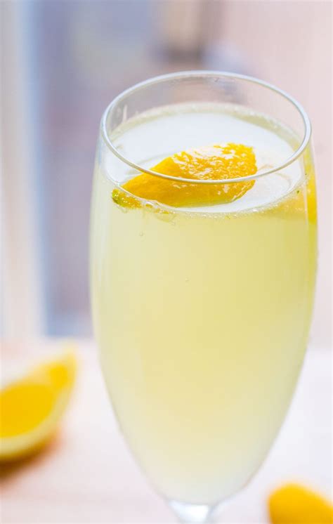 Limoncello Elderflower Champagne Cocktail No Plate Like Home