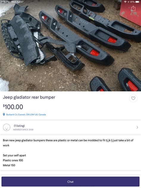 Multiple Jeep Gladiator Bumpers For Sale Jeep Gladiator Jt News