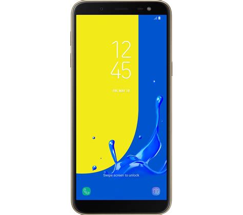 SAMSUNG Galaxy J6 - 32 GB, Gold Deals | PC World