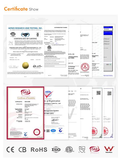 Smart Toilets Modern High End Automatic Bathroom Sanitary Wares