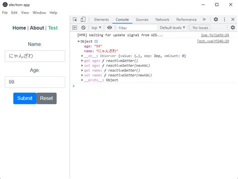 Electronvuebootstrapでアプリ開発（実装編） にゃんざわ Think Memo Blog