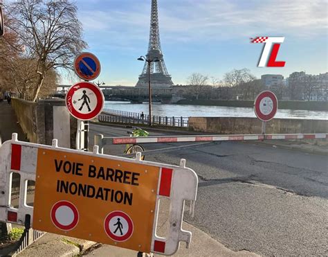 Paris Sous Les Eaux La Crue De La Seine Provoque Des Fermetures Et
