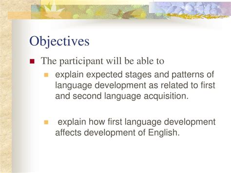 PPT - Second Language Acquisition PowerPoint Presentation, free download - ID:339427