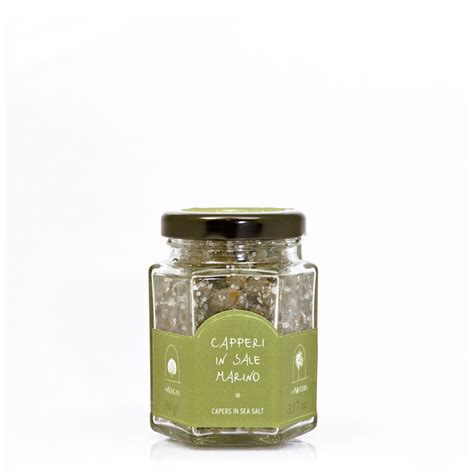 Capers In Sea Salt 90g La Nicchia Eataly