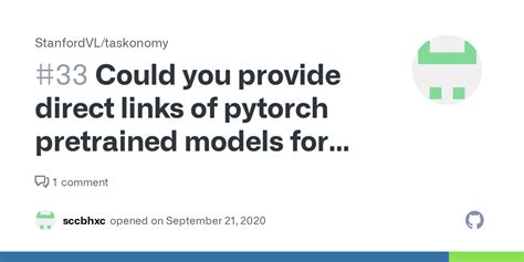 Could You Provide Direct Links Of Pytorch Pretrained Models For