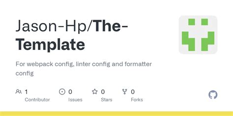 Github Jason Hpthe Template For Webpack Config Linter Config And
