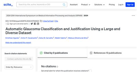 automatic glaucoma classification and justification using a large and