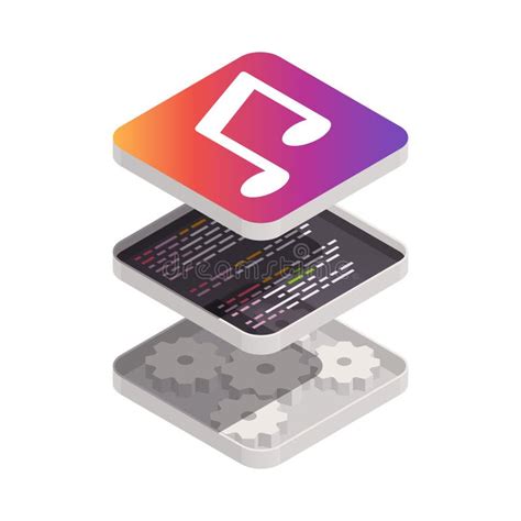 Application Development Concept Stock Vector Illustration Of Digital Adaptive 254999162