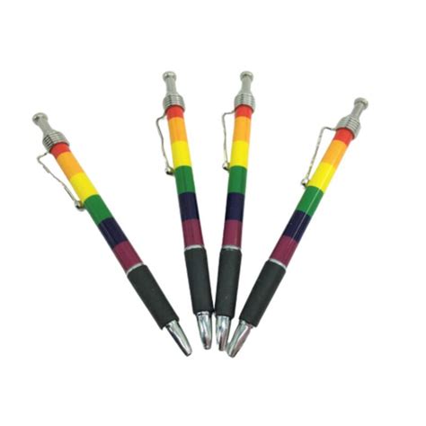 Химикалка цветовете на дъгата Pride Lgbt Flag Pen цена — Секс шоп