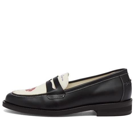Duke And Dexter Wilde Kiss Penny Loafer In Black Lyst