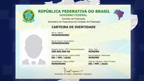 Rg único Goiás Deve Ser 1º Estado Com Nova Carteira De Identidade