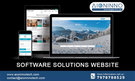 Software Solutions Website Aioninno Technologies