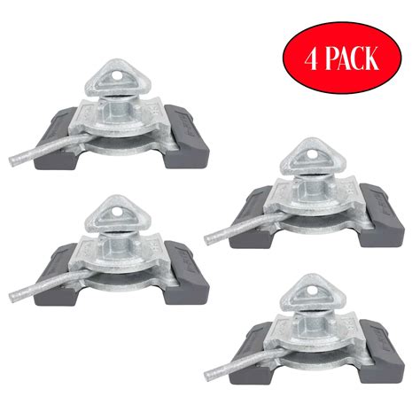 Dovetail Twistlock 45º With Base 4 Pack Container Nut