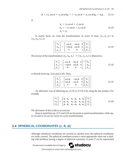Complete Notes On Vector Analysis Pdf