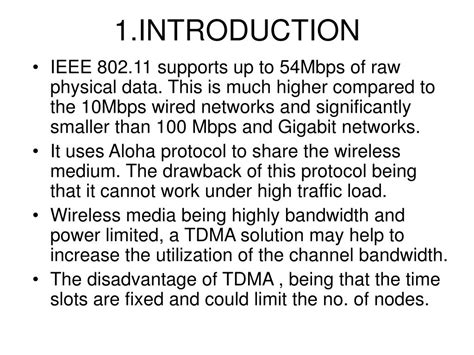 PPT Demand Based Bandwidth Assignment MAC Protocol For Wireless LANs PowerPoint Presentation