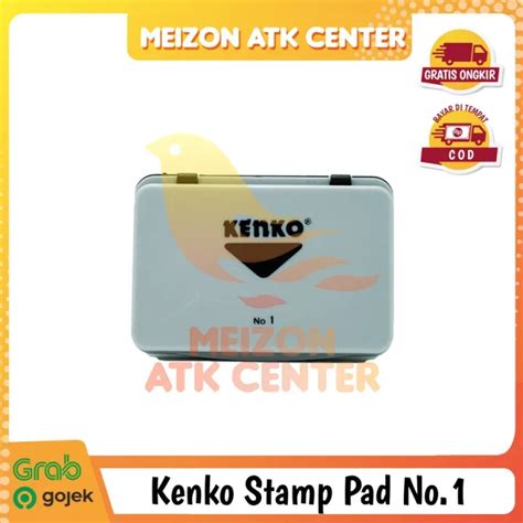 STAMP PAD No KENKO BAK TINTA BANTALAN STEMPEL TEMPAT TINTA PCS Lazada Indonesia