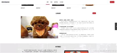 Nodejs毕设 宠物日用品商店 论文程序 Csdn博客