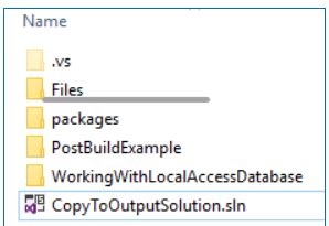 Visual Studio Copying Files To Debug Or Release Folder Dev Community