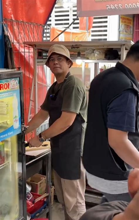 aris kurniawan aktor genta buana kini jualan tahu bakso