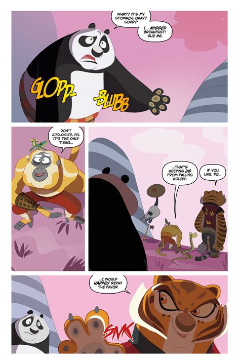 Read Online Dreamworks Kung Fu Panda Comic Issue 1