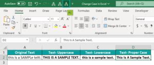 Change Case In Excel Top Methods With Examples Shortcuts