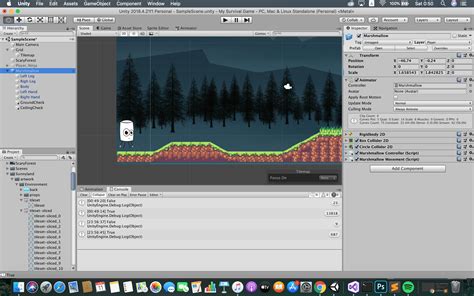 Unity 2d Character Splits Apart On Game Mode Stack Overflow