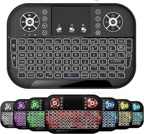 Mini Wireless Keyboard 2 4g Air Mouse Remote Controller Touchpad Mouse Portable Handheld Qwerty