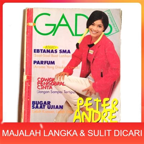 Jual Majalah GADIS No 10 Apr 1997 Cover TITI KAMAL Langka Shopee