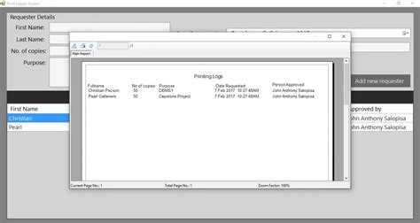 print logger system in with source code