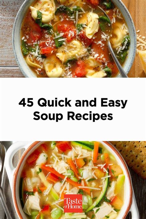 45 Impossibly Easy Soup Recipes You Can Whip Up In A Flash Easy Soup