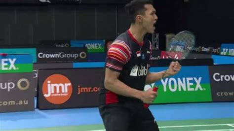 Hajar Anthony Ginting Jonatan Christie Juarai Australian Open