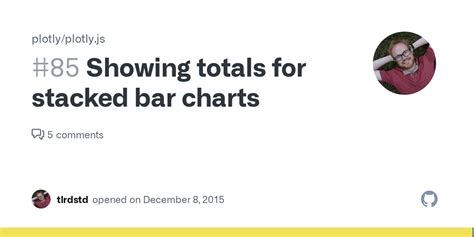showing totals for stacked bar charts · issue 85 · plotly plotly js · github