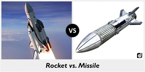 What Is The Difference Between A Rocket And A Missile