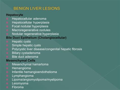 Liver Lesions Bhaskar Ppt